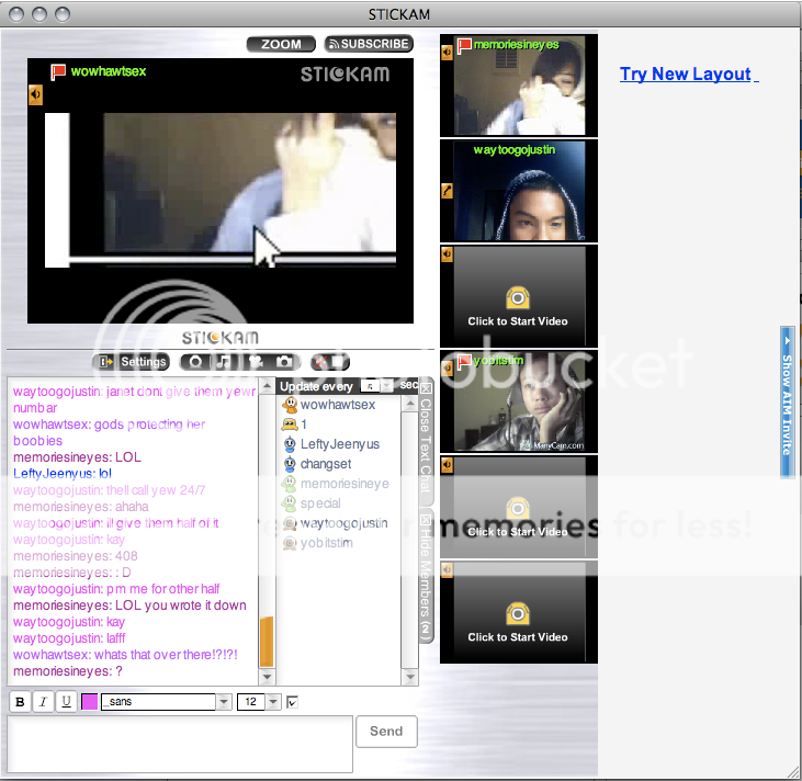 Official Team Stickam Thread; | HYPEBEAST Forums